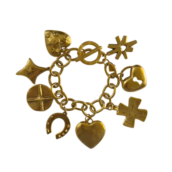 SCCOLLECTION Rooney Charm Bracelet - Gold