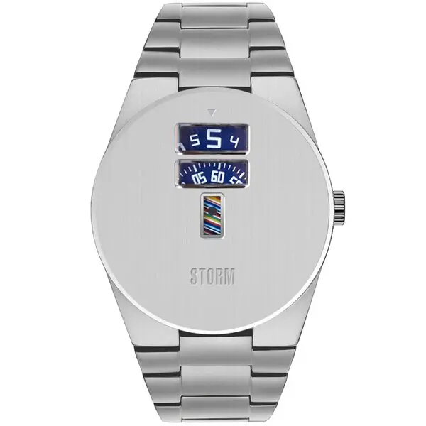 STORM Stainless Steel Bracelet Watch - Grey/blue
