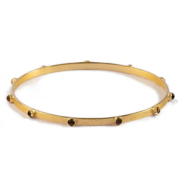 GODDESS CHARMS Solar Plexus Chakra Bangle - Gold