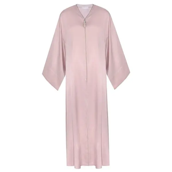 BOCAN COUTURE Alice Silky Zippered Dress - Pink