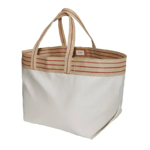 PIER SICILIA Noto Beach Tote - White