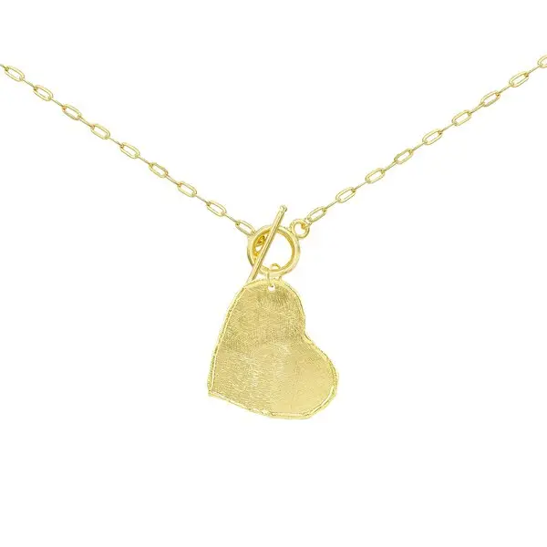MARCIA MORAN Hania Heart Necklace - Gold