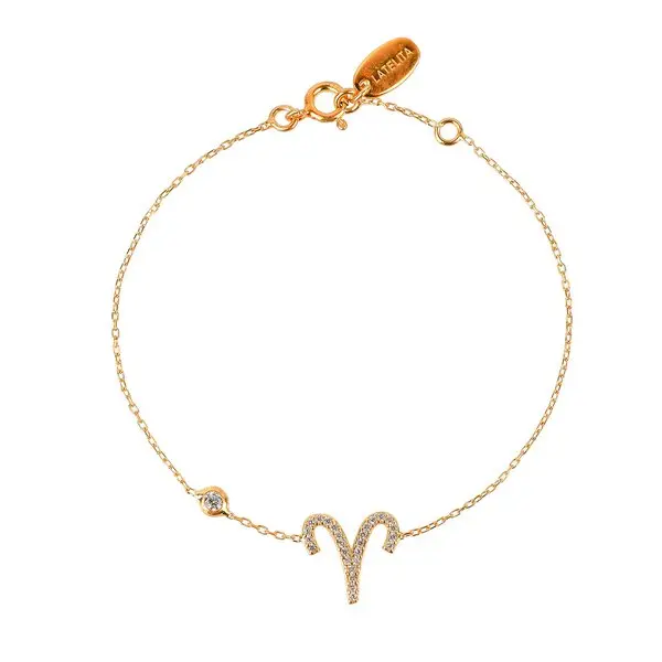 LATELITA Zodiac Aries Bracelet - Gold