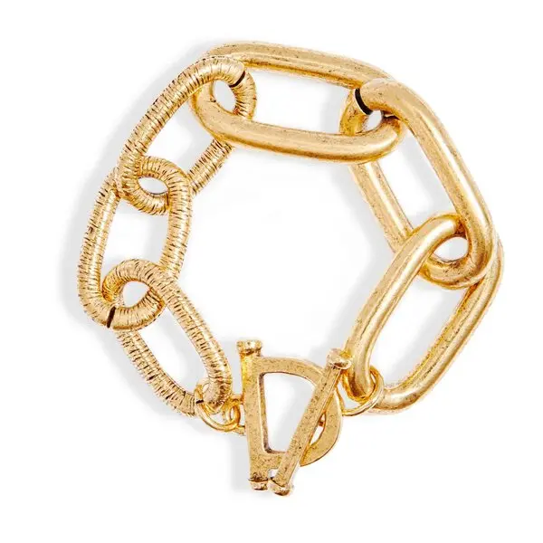 Lovard Bicycle Chain Link Bracelet - Gold