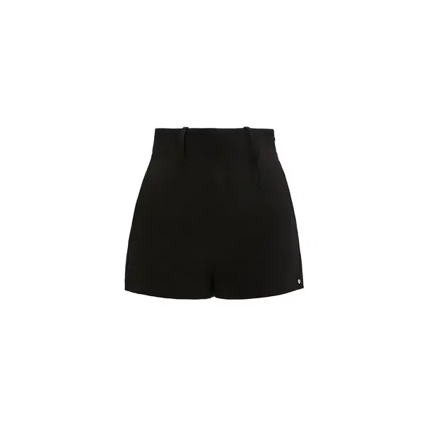 NISSA High-waisted Shorts - Black