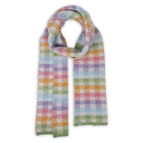 OTTO & SPIKE Scarves Gin & Ham Lt Beige Marle - White