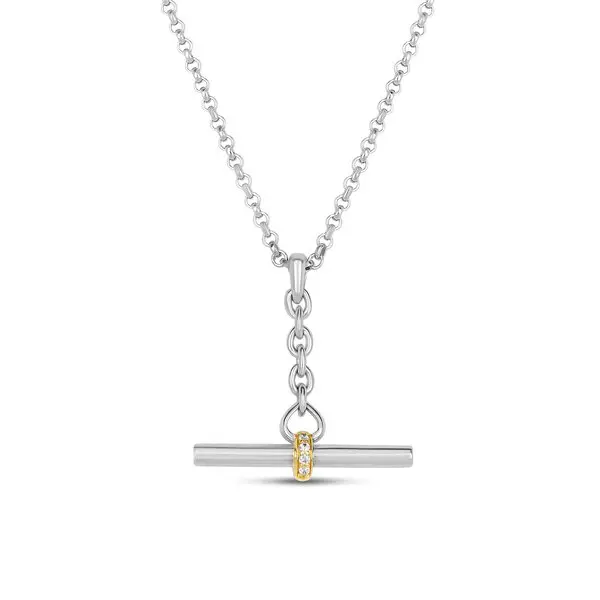 DINNY HALL My World T-bar Pendant - Silver