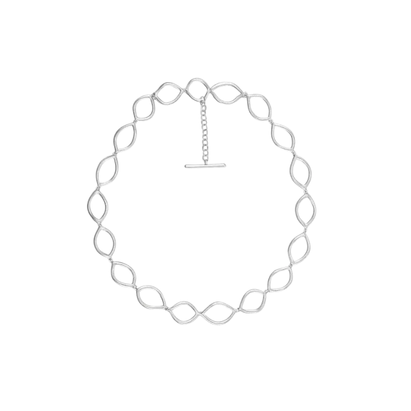 LUCY QUARTERMAINE Eternal Volcan Necklace - Silver