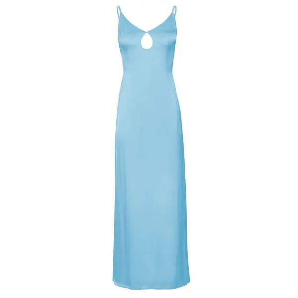 FOREVER YOUNG THE LABEL Aria Open-back Maxi Dress