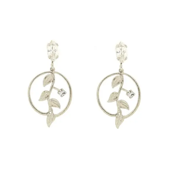 ROSASPINA FIRENZE Foliage Dangle Earrings - Silver