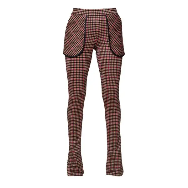 ARTISTA Plaid Cross Pants