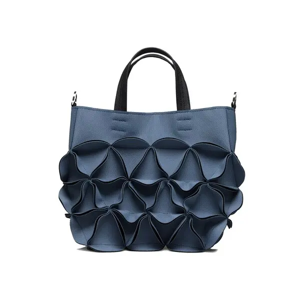 ELEMOOD_JAPAN Blossom Large Shoulder Bag - Blue