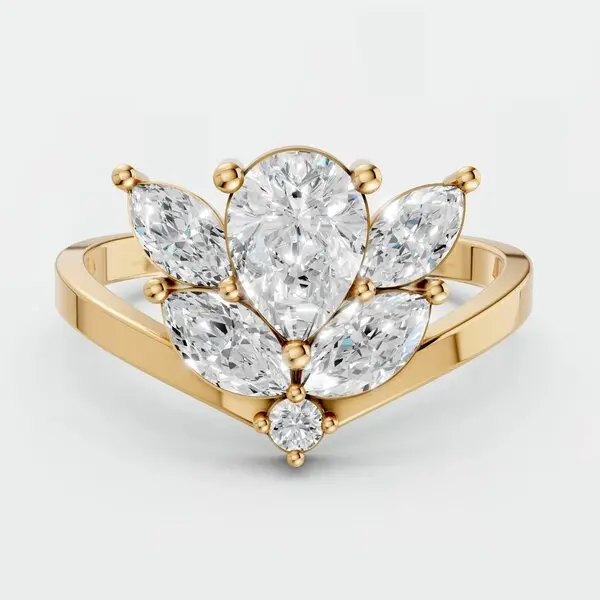 AYA FINE JEWELRY 18k Gold 1.41 Ct Diamond Ring - Yellow