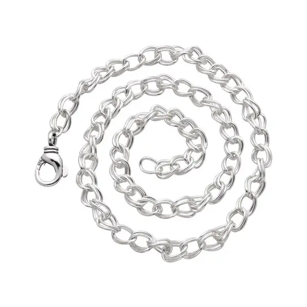 ALTAR™ ORNAMENTS CO. Stratus Sterling Interlink Chain Necklace - Silver