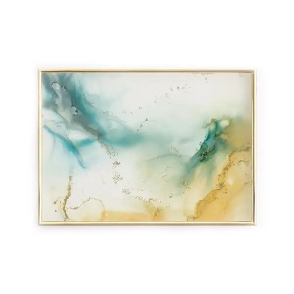 ART BY AFFIE New Beginnings A4 Fine Art Print - Green