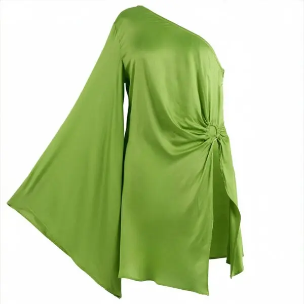 THE ETHOS STUDIO Gaia Top/mini Dress - Green