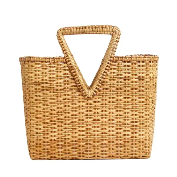 BETSY & FLOSS Paros Basket Bag With Triangle Handles