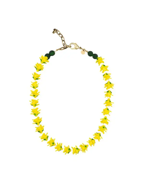 SITA NEVADO Hibisco Necklace - Yellow