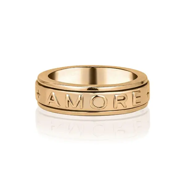 CHARLOTTE'S WEB JEWELLERY Amore Spinning Ring - Gold