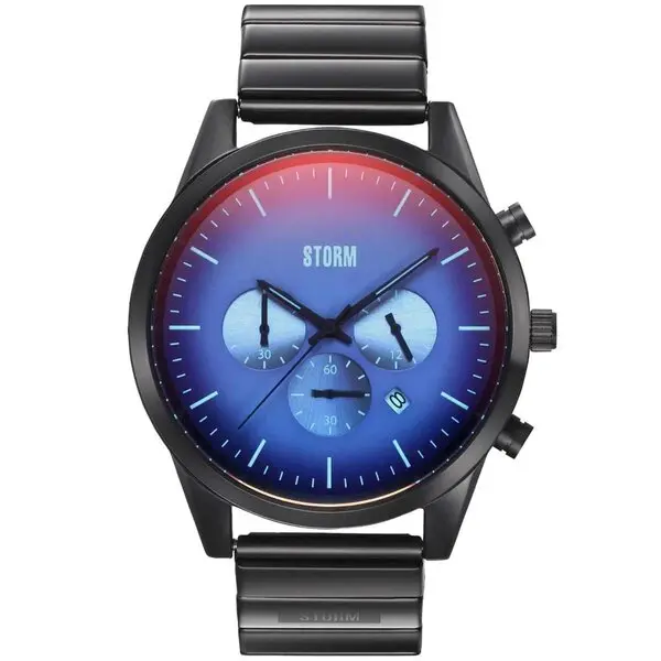 STORM Crusader Chronograph Watch - Black/blue
