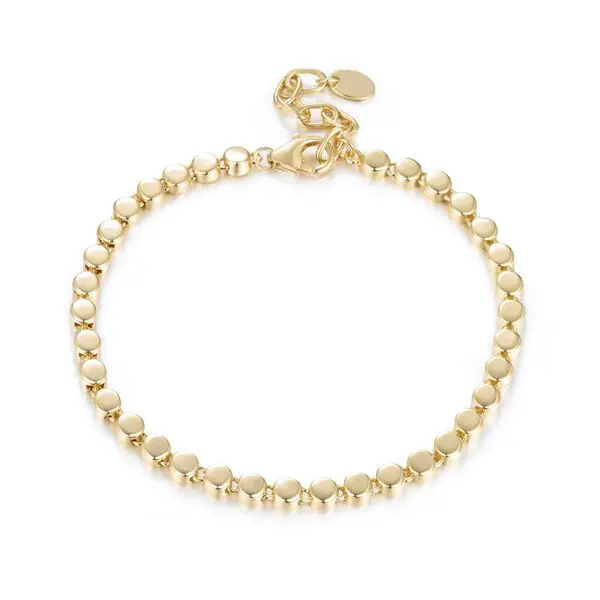 KAMARIA Mirror Disk Bracelet - Gold
