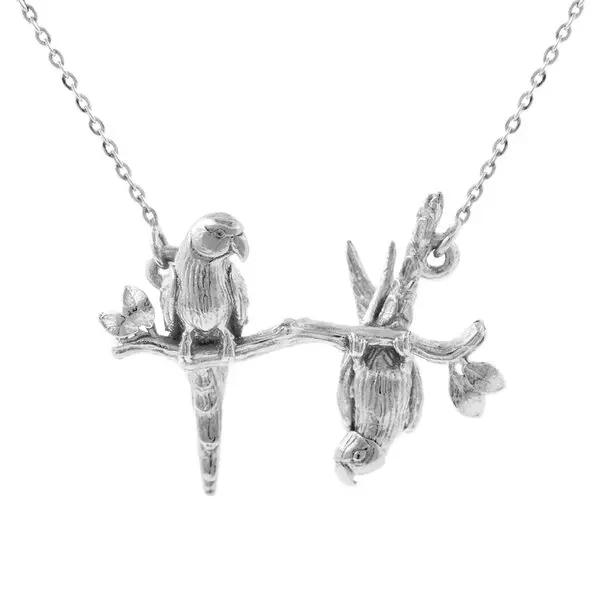 LEE RENEE Parakeet Sterling Necklace - Silver