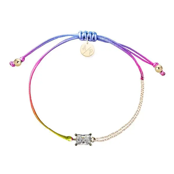 ADRIANA PAPPAS DESIGNS Cz Emerald Cut Bracelet - Yellow