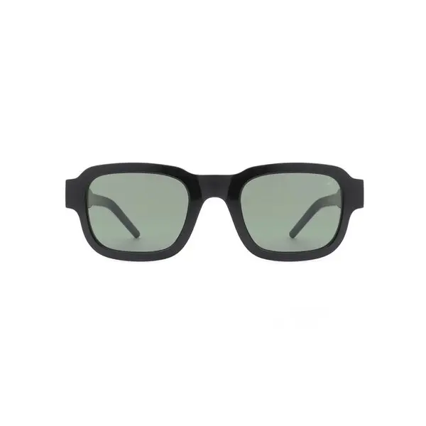 A. Kjærbede Halo Square Frame Sunglasses - Black