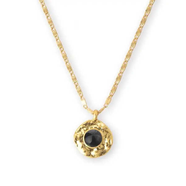 CLASSICHARMS Roaming Venus Pendant Necklace - Gold/black