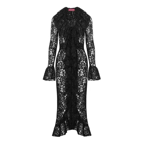 MANDRAGORA Long Laced Leya Blouse