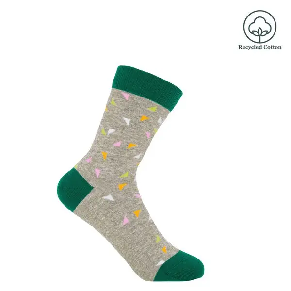 PEPER HAROW - MADE IN ENGLAND Trilateral Socks - Grey
