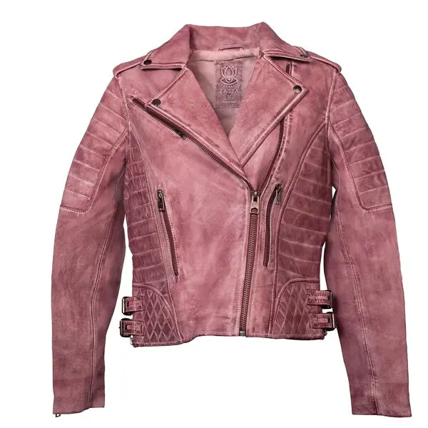 ZASTASTUDIO Biker Leather Jacket