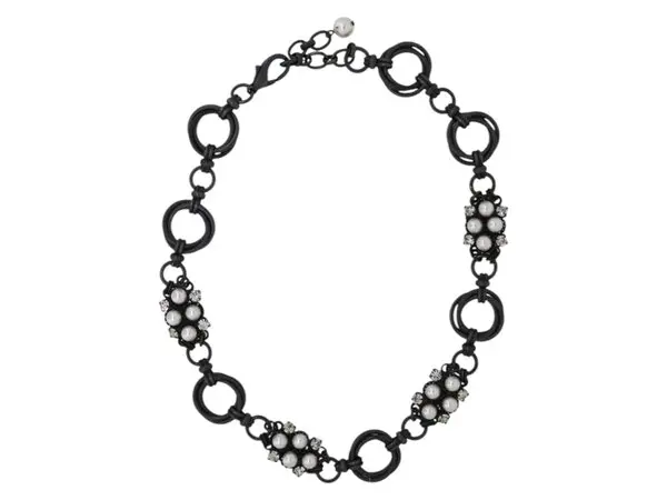 VICKISARGE Pearl Cluster Necklace - White