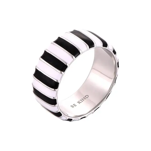 PINNOLE Black And White Ring - Black/white