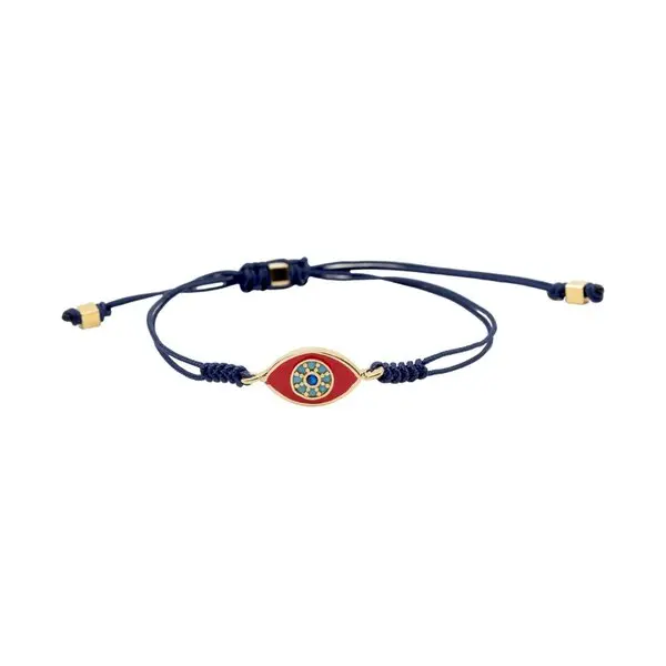 ATELIER PETITES PIERRES Evil Eye -filled Bracelet - Gold