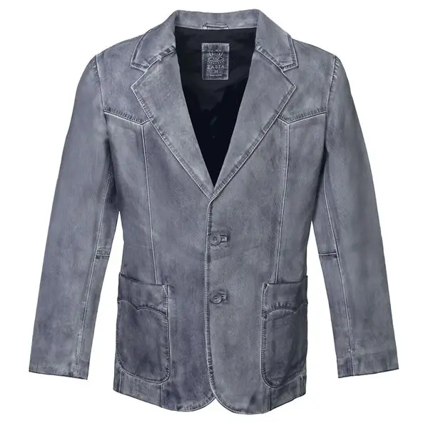 ZASTASTUDIO Leather Blazer