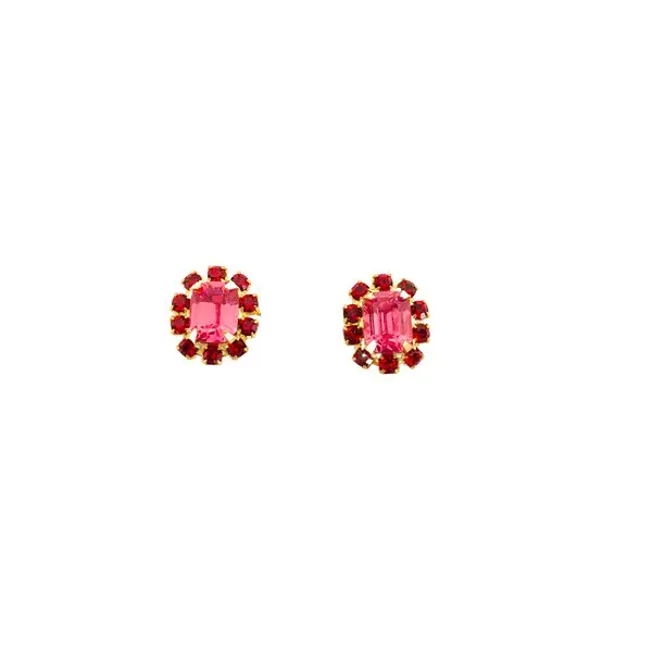 THE PINK REEF Stud Earrings - Pink