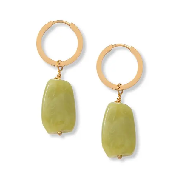 A WEATHERED PENNY Oren Hoop Earrings