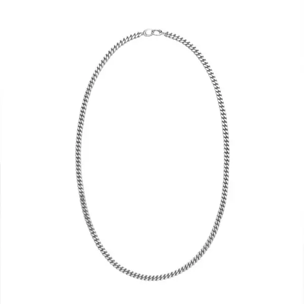 ONI Baby Cuban Link Necklace - Silver