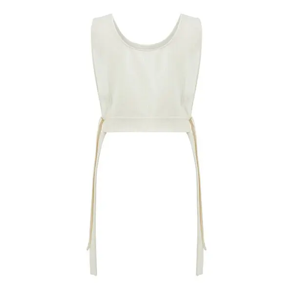 LILAMIE Neutrals Istanbul Square Neck Summer Bustier Top - Beige