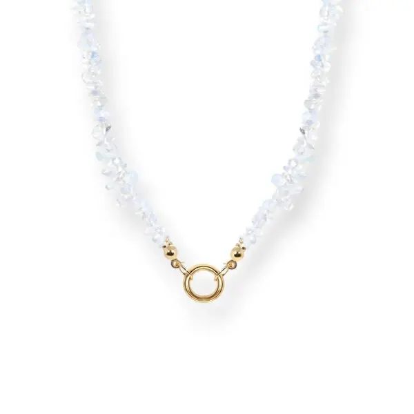 ALEXIE OF ATHENS Opa Charm Chain Necklace - White