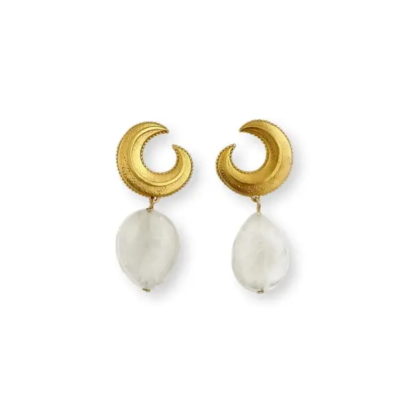 GEM ISLAND Lidy Drop Earrings - Gold