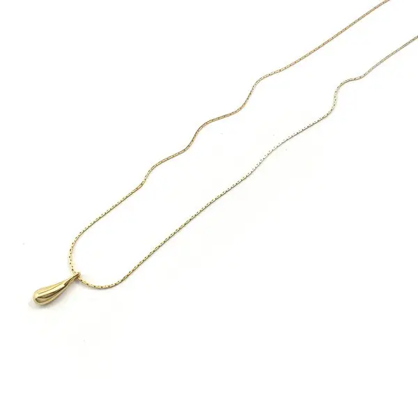BIKO Droplet Pendant Necklace - Gold