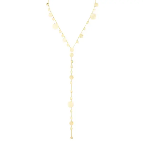MARCIA MORAN Catherine Dot Y Necklace - Gold