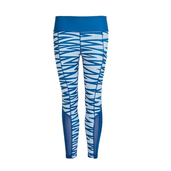 PERKY PEACH Zigzag Leggings - Blue