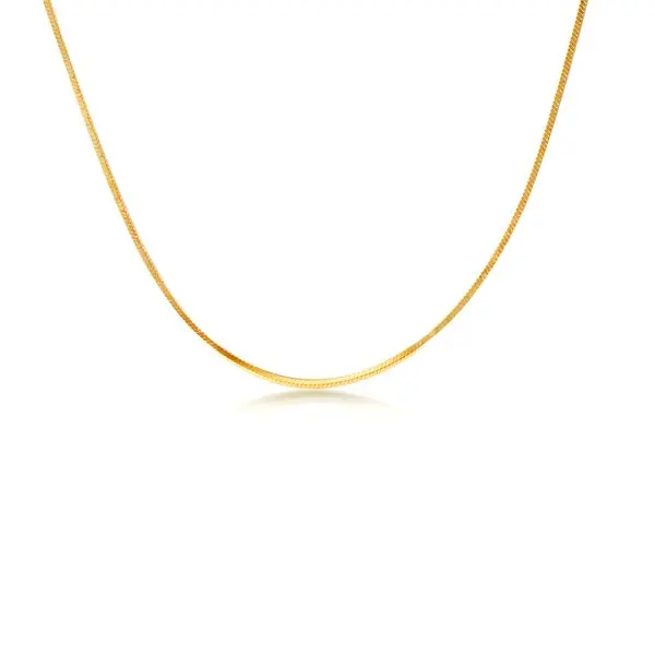FREQNC ATELIER Argento Snake Chain Necklace - Gold