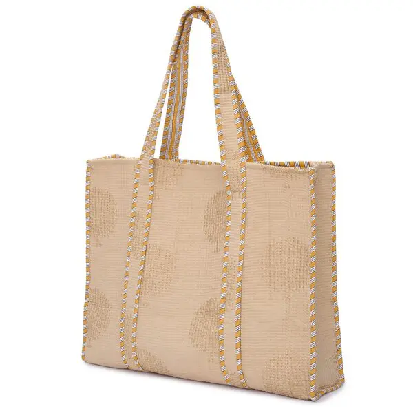 AT LAST... Large Cotton Tote Bag