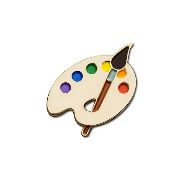 MAKE HEADS TURN Neutrals Enamel Pin Paint Palette - Gold