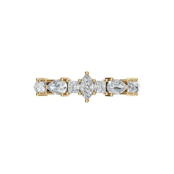 AYA FINE JEWELRY 0.79 Ct Diamond 14k Gold Ring - Yellow