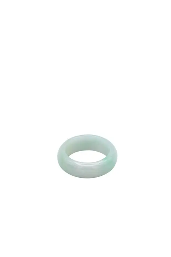 SEREE Chess Queen Jade Ring - White
